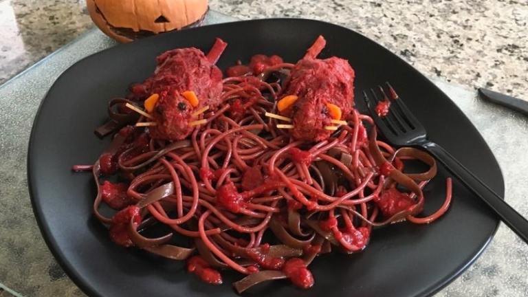 Halloween Rats Baked in Blood Recipe - Food.com