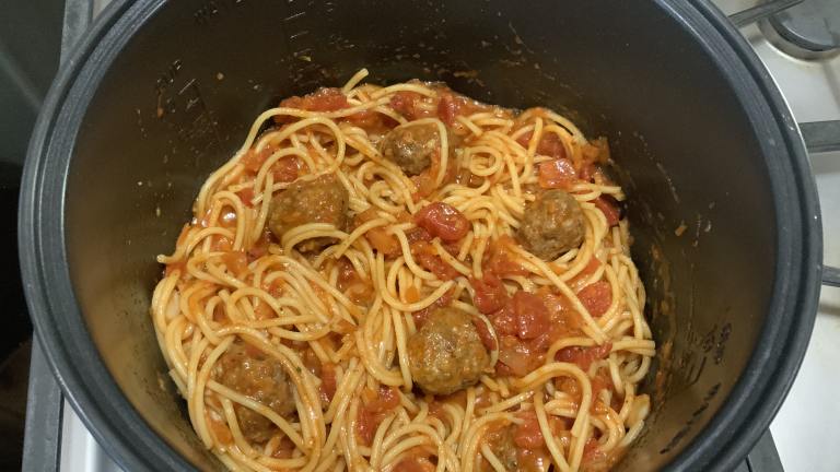 Rice Cooker Spaghetti With Meatballs Recipe - Food.com