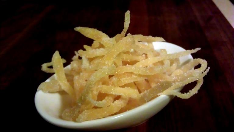 Crystallized Ginger , Ginger Syrup & Ginger Sugar Recipe - Food.com
