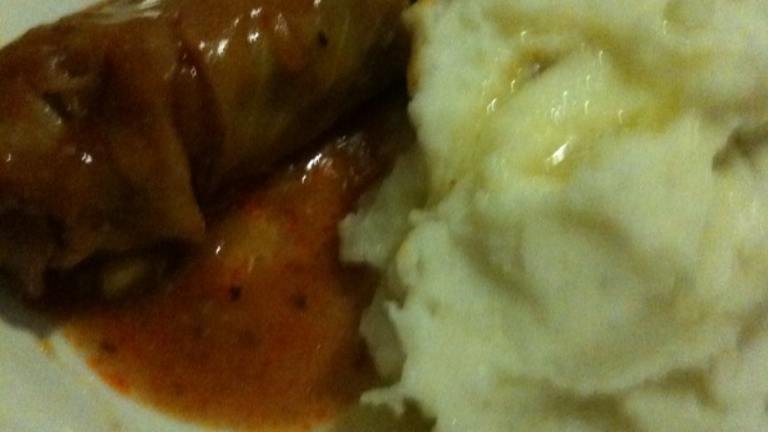 Polish Stuffed Cabbage Rolls (Golabki / Golumkies / Golumpkis) Recipe ...