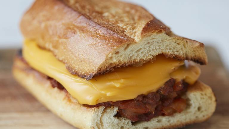 "Cheeseburger-Stuffed" French Bread Recipe - Food.com