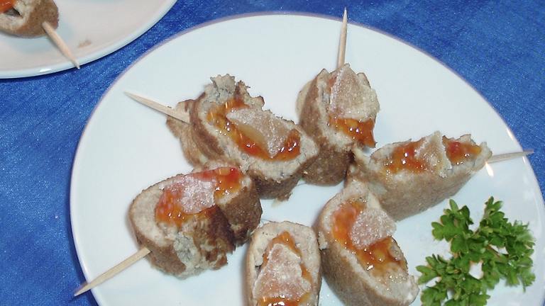 Oriental Finger Food, Rolled Chicken & Mushroom Omelette Recipe - Food.com