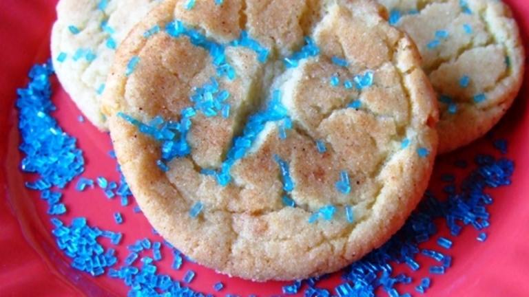 Fantastic Crackle Top Sugar Cinnamon Cookies Recipe