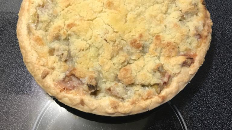 Simply Fantastic Rhubarb Custard Pie Recipe - Food.com