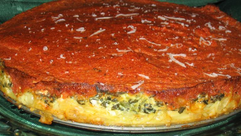 Layered Pasta Ricotta Pie Recipe - Food.com