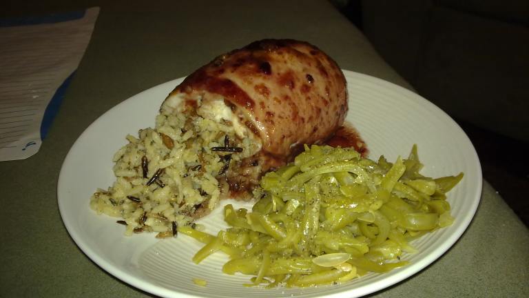 Black Raspberry Glazed Chicken With Wild Rice Stuffing Recipe - Food.com