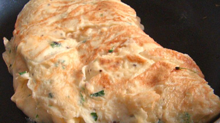 Cheesy Chive Blossom Omelet Recipe - Food.com