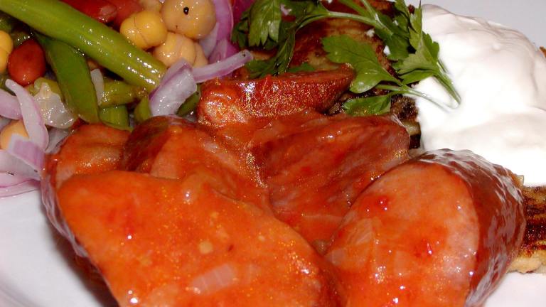 Polish Sausage in Tomato Sauce (Kielbasa W Sosie Pomidorowym) Recipe ...