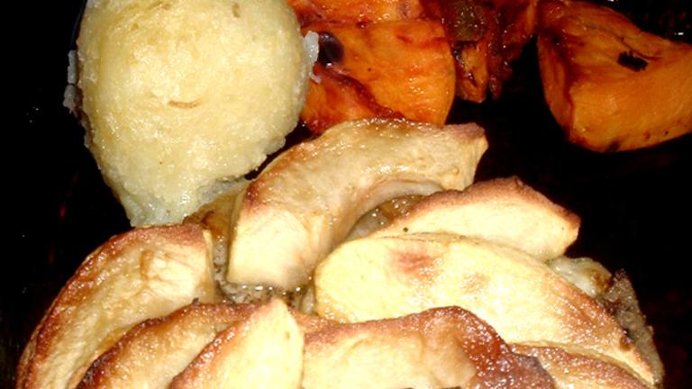 Gary Rhodes - Pork Chops With Apple Tart Topping Recipe - Food.com