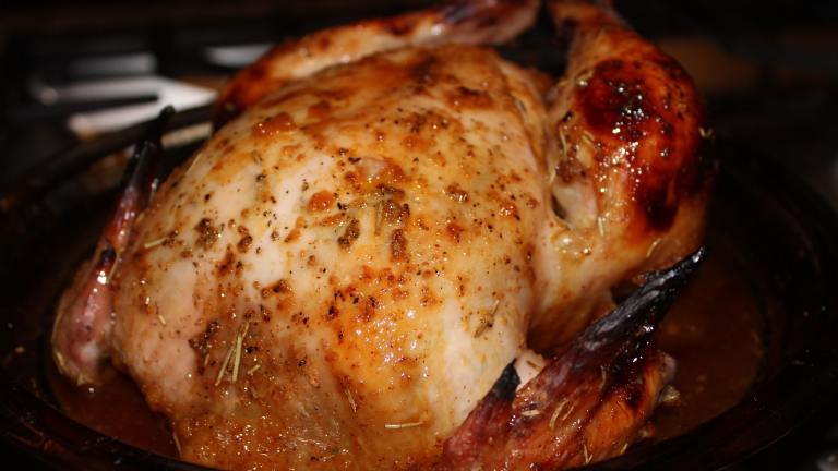 Roast Chicken With a Honey-Lemon Baste Recipe - Food.com