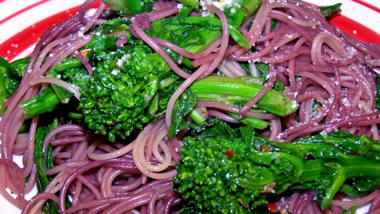 Red-Wine Spaghetti With Broccoli Rabe Recipe - Food.com