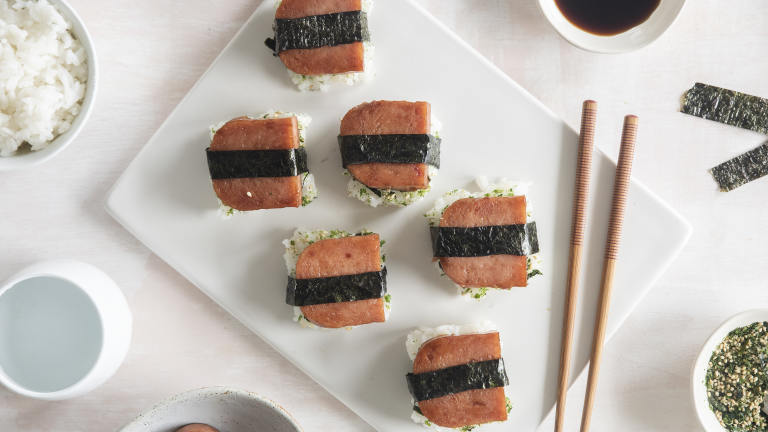 Fancy Spam Musubi Recipe - Food.com