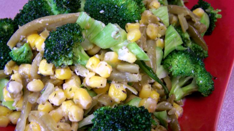 Broccoli, Corn, and Green Bean Saute Recipe - Food.com