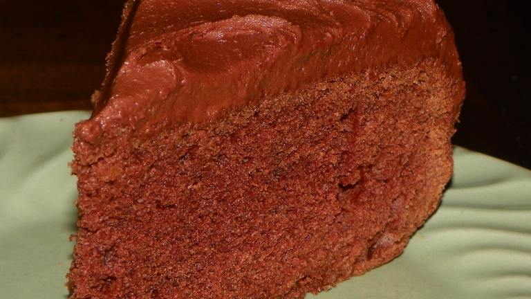 Old Fashioned Sour Cream Chocolate Fudge Cake With Icing Recipe - Food.com
