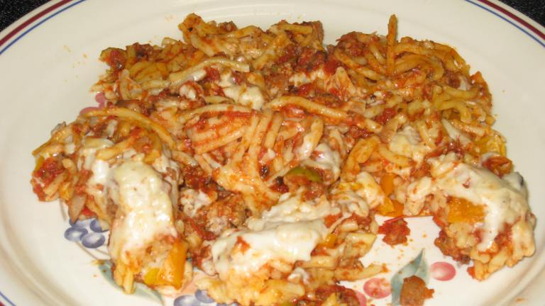 Cheesy Layered Baked Spaghetti Casserole Recipe - Food.com