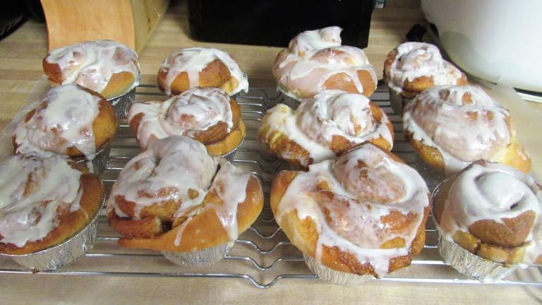 Easy Cinnamon Buns Bread Machine Recipe Food