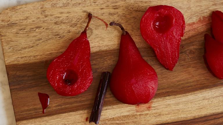 Crock Pot Brilliant Red Pears Recipe - Food.com