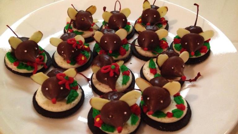 Chocolate Christmas Mice Cookies Recipe - Food.com