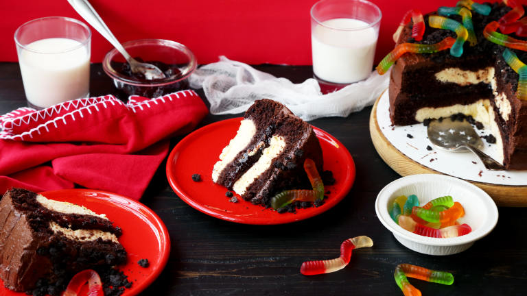 Dark Creepy Gory Chocolate Cake Recipe - Food.com