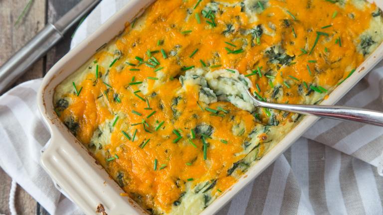 Mashed Potato Spinach Casserole Recipe - Food.com