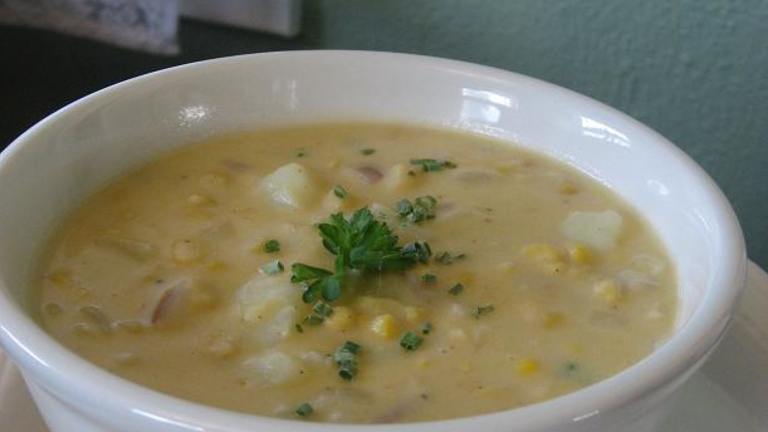 Corn and Cheddar Cheese Chowder Recipe - Food.com