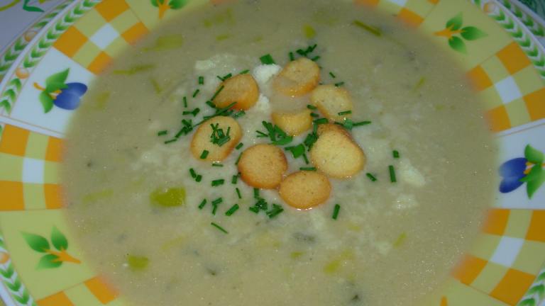 Stilton and Potato Soup With Cheese Croutons Recipe - Food.com