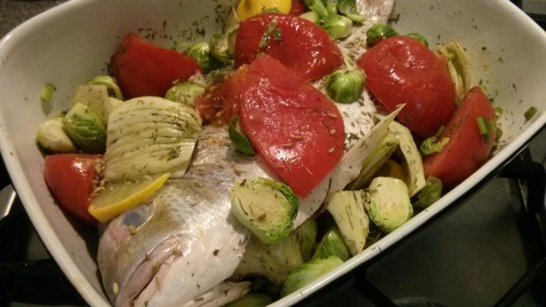 French Style Roasted Perch With Fennel, Tomatoes and Wine Recipe - Food.com