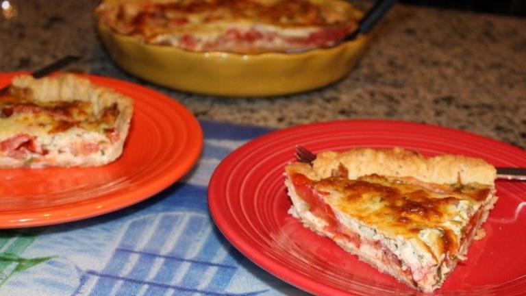 Basil Tomato Tart Recipe - Food.com