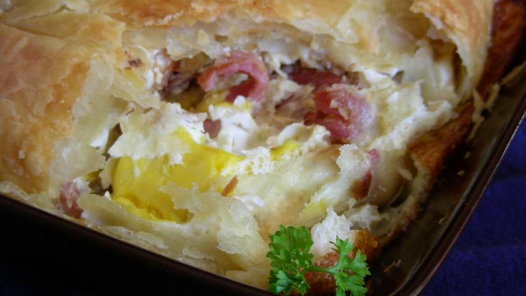 Egg & Bacon Pie Recipe - Food.com