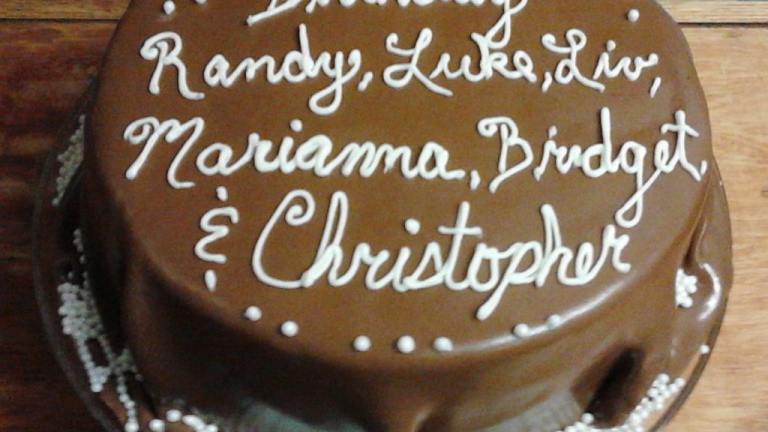 Heaven and Hell Cake With Peanut Butter Ganache Recipe - Food.com