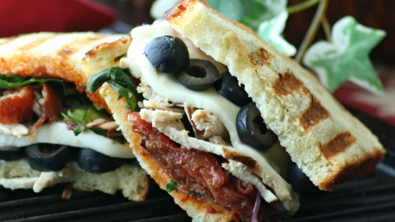 Chicken, Pesto, and Olive Panini Recipe - Food.com