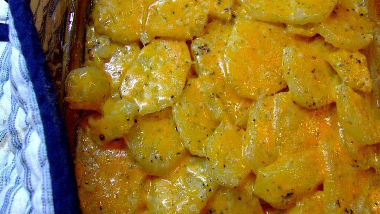 Scalloped Potatoes With Three Cheeses Recipe - Food.com