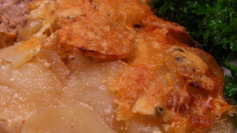 Scalloped Potatoes With Three Cheeses Recipe - Food.com