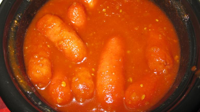 Cocktail Franks With Barbecue Sauce Recipe - Food.com