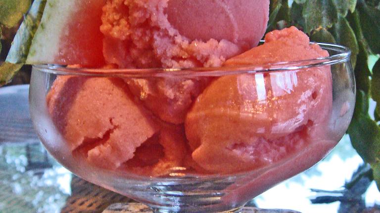 Fat-Free Watermelon Sherbet Recipe - Food.com