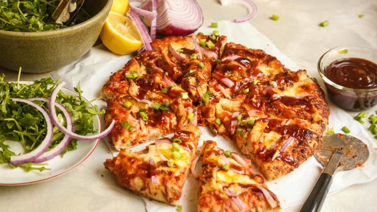 Spicy BBQ Chicken Pizza Recipe - Food.com