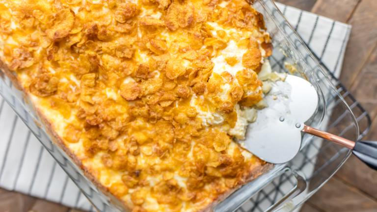 Cheesy Potatoes W/ Corn Flakes Recipe - Food.com