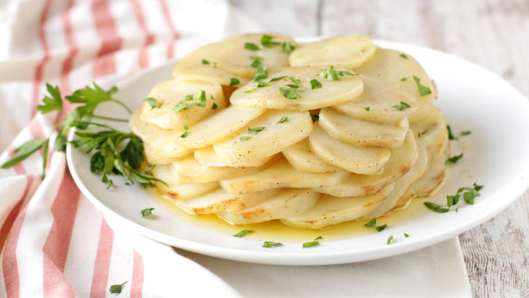 Classic Pommes Anna - Simple French Gratin Potato Cake Recipe - Food.com