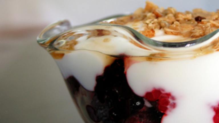 Crunchy Yogurt With Berries Recipe - Food.com
