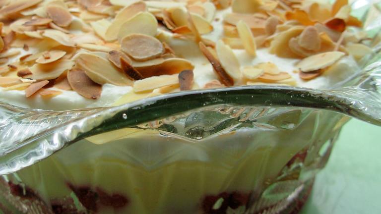 Traditional English Sherry Trifle - Strictly for the Grown Ups! Recipe ...