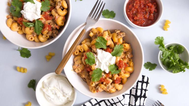 Salsa Mac and Beef Recipe - Food.com