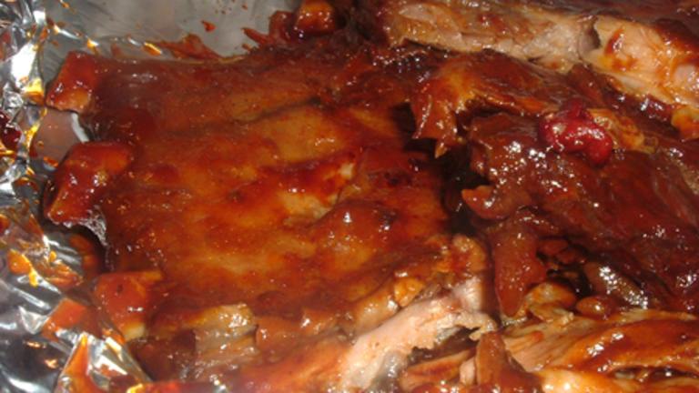Chili Rubbed Baby Back Ribs W/ Dark Roast Coffee Barbecue Sauce Recipe ...