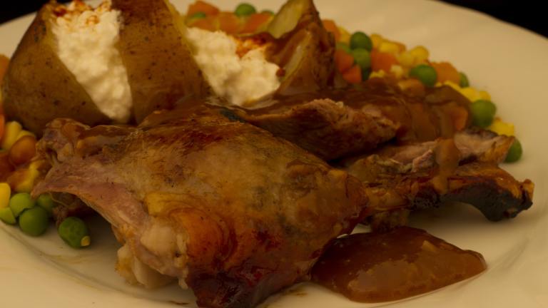 Roast Duck With A Honey Soy Basting Sauce Recipe