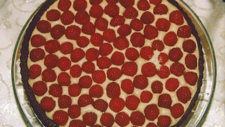 Chocolate Raspberry Torte With Mocha Cream Filling Recipe - Food.com