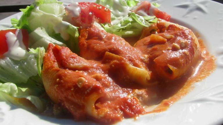 Stuffed Shells With Prosciutto and Peas Recipe - Food.com
