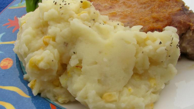 Garlic Mashed Potatoes With Corn Recipe - Food.com