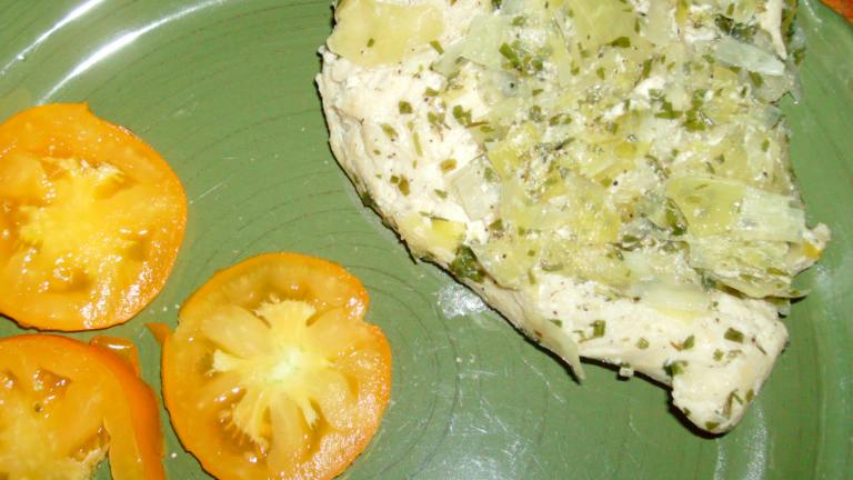 Jerry Traunfeld's Tarragon Chicken Breast With Buttery Leeks Recipe ...