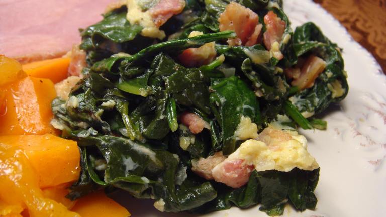 Sweet and Sour German Spinach Recipe - Food.com