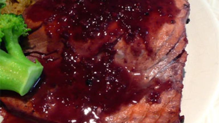 Salmon With Spiced Red Wine Sauce Recipe - Food.com