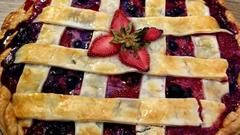 Fruits of the Forest Berry Pie Recipe - Food.com